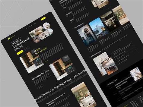 Interior Design👩🏻‍🎨 Website🌐 Ui Design By Indylogix Solutions On Dribbble