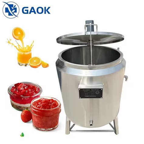 Automatic 50l Juice Pasteurizer Milk Pasteurization Tank China Low