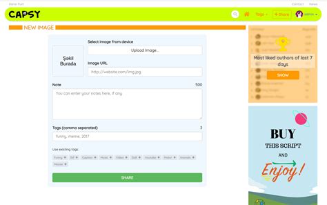 Capsy Funny Content Sharing Platform For 54 CodeClerks