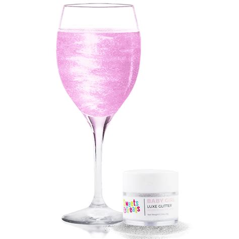 Buy Gender Reveal Decorations Edible Glitter For Drinks Magical Gender