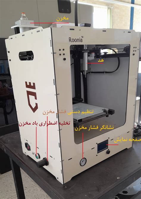 مشخصات محصول پرینتر سه بعدی مدل سی زان رونیا دسکتاپ