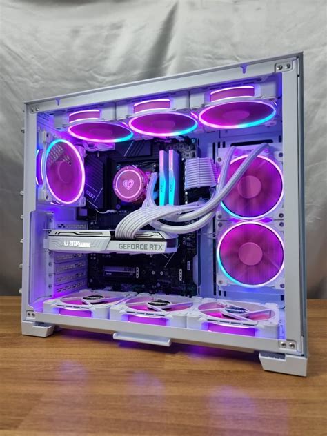 FREE DELIVERY PINK CUSTOM PC GAMER GIRL EDITION CUSTOM GAMING PC DESKTOP WORKSTATION SETUP