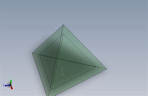 三棱锥solidworks 2018模型图纸免费下载 懒石网
