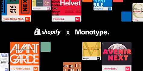 Monotype And Shopify Expand Access To Typography In Digital Environments With The Help Of