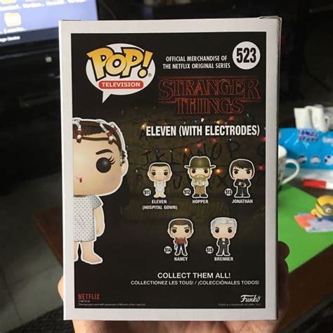 Funko Pop Stranger Things Eleven With Electrodes Nyccfce 2017