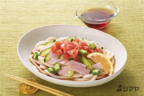 サラダぶっかけうどん レシピ 株式会社シマヤ～やさしく、おいしく～シマヤだしの素