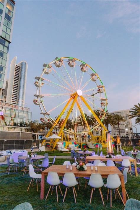 Whimsical Ferris Wheel Event Decor