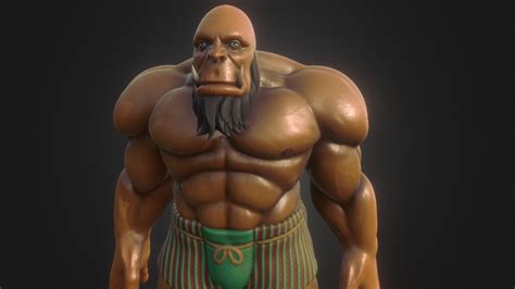 Durotan Based On Wow Wip Stoporcsnudity 3d Model By Ondrejgolonko [315c0a2] Sketchfab