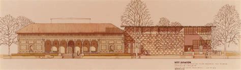 Allen Memorial Art Museum élévation Principale Du Projet Dextension