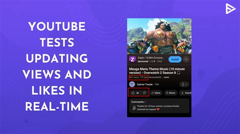 Witness Real Time Likes And Views Count On Youtube Now