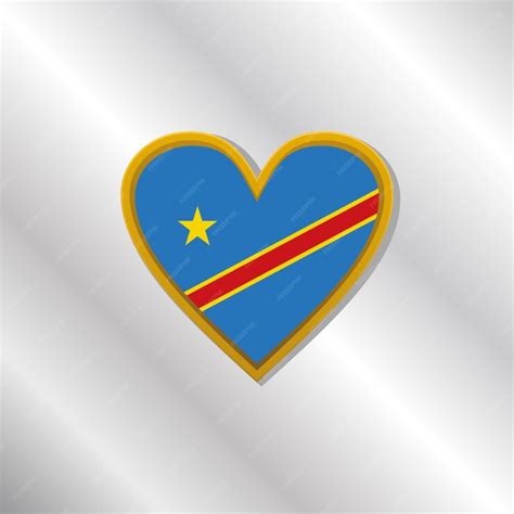Premium Vector Democratic Republic Of The Congo Flag