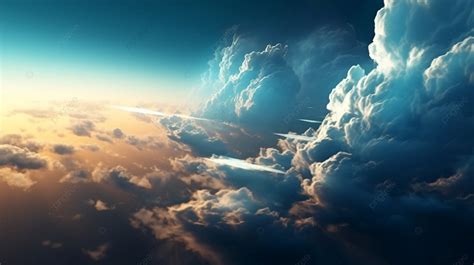 Cloud Sea Smog Clouds Floating Clouds Sky Background Sea Of Clouds