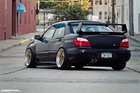 Low And Loud Vics Slammed Subaru Sti Stancenation™ Form Function