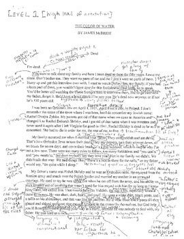 Annotation Hierarchy Levels By With Honors Teachers Pay Teachers