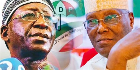 Pdp Crisis Why Iyorchia Ayu Cant Be Removed Now Atiku Campaign Naijinfo