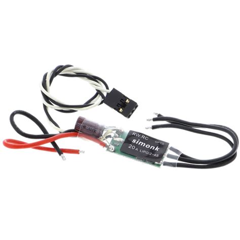 Simonk 20A ESC 2 4S für RC Multicopter günstig online kaufen Funduinoshop