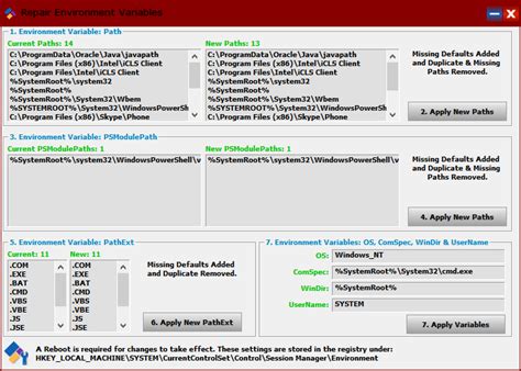 I Accidently Deleted System Environment Variable Path Windows 10 Forums