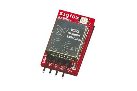 prenos cez sigfox iot sieť hladinomer a zrážkomer arduino esp8266