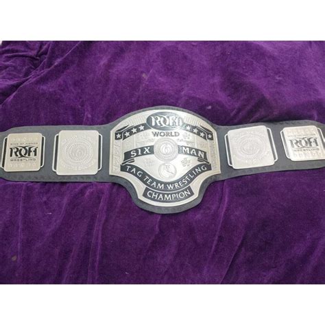 Roh Six Man Tag Team Championship Replica Title Belt