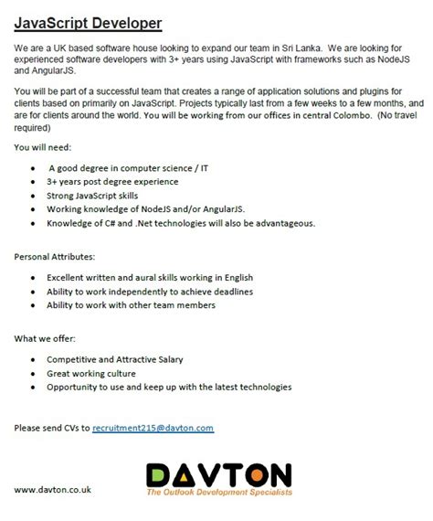 Java Script Developer