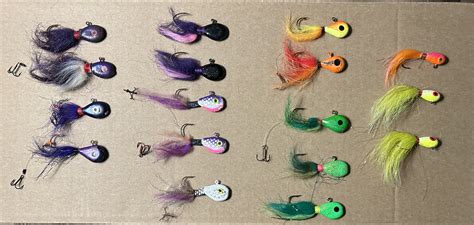 Various Walleye Cranks N Hair Jigs Ohio Game Fishing