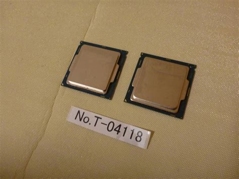 Yahooオークション 管理番号 T 04118 Intel Cpu Core I5 6400