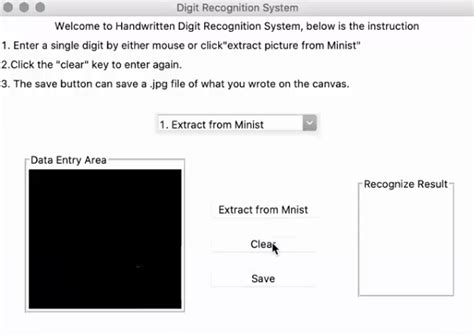 Handwritten Digit Recognition System