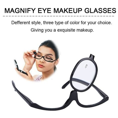 Yosoo Women Makeup Glassesmagnify Eye Makeup Glasses Single Lens