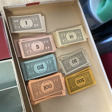 Vintage 1940s Wwii Era Monopoly Game Parker Bros With Composite Tokens