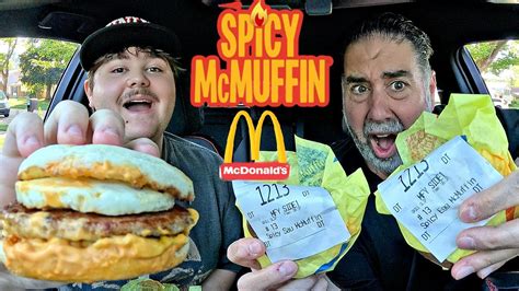 We Tried All 3 New Spicy Mcmuffins From Mcdonalds Heres The Truth 🌶️🍳 Youtube