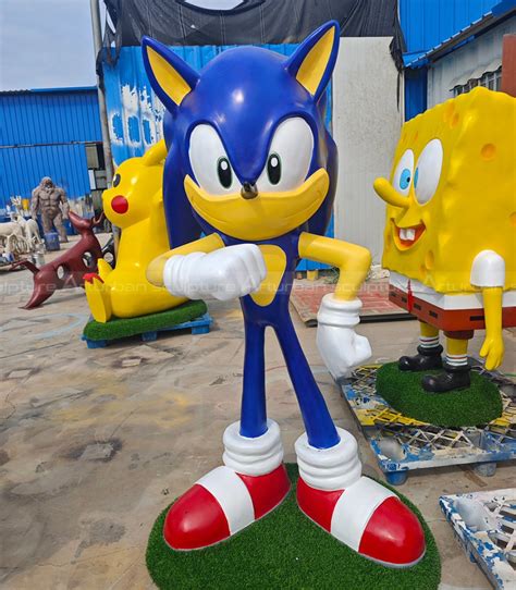 Sonic The Hedgehog Sculpture Arturban Statue