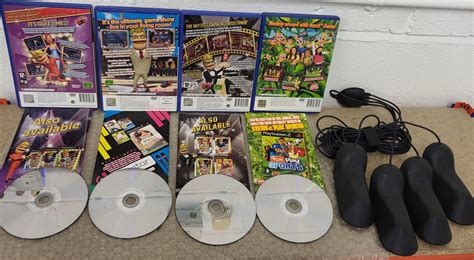 Buzz Controllers Plus 4 Games Sony Playstation 2 Ps2 Game And Accessor