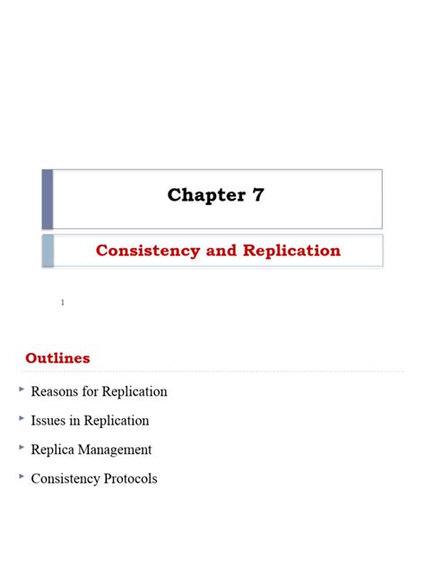 Chapter 7 Consistency And Replication Pdf Replication Computing