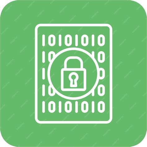 Premium Vector Data Encryption Vector Illustration Style