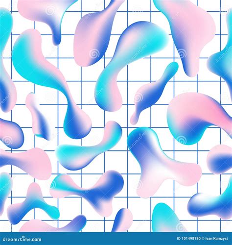 Fluid Color Seamless Pattern Modern Stock Vector Illustration Of Memphis Motion 101498180 Fluid Color Seamless Pattern Modern Stock Vector Illustration Of Memphis Motion 101498180