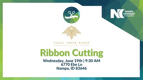 Ribbon Cutting Eagle Creek Ranch Recovery Nampa Chamber Of Commerce