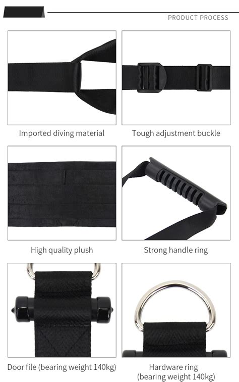 Deluxe Hanging Love Door Swing Strap Set Adult Game Bedroom Sex