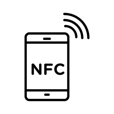 Premium Vector Nfc Communication Icon