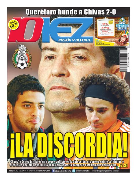 Diario Deportivo Diez Edición Digital Sábado 24 De Agosto Del 2013 By