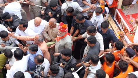 In Photos Narendra Modi The Crowd Puller At Jagannath Yatra Rediff