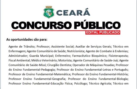 Aberto Dois Editais De Concursos Públicos Para Cargos De Níveis Médio E
