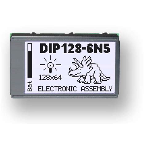Ea Dip J N Lw Display Visions Lcm Graphic X Fstn Black