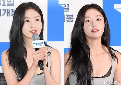 한선화 깊게 파인 넥 라인은 긴 머리로 커버 은근한 레이어드 웨이브 헤어스타일 뷰티는 내운명