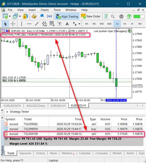 How To Get Position Type Opened Trading Positions Expert Advisors