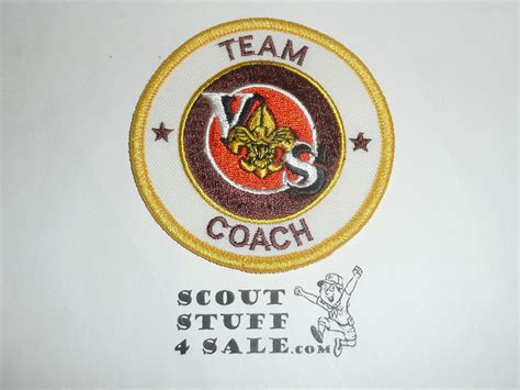 Varsity Scouting Position Patch Team Coach