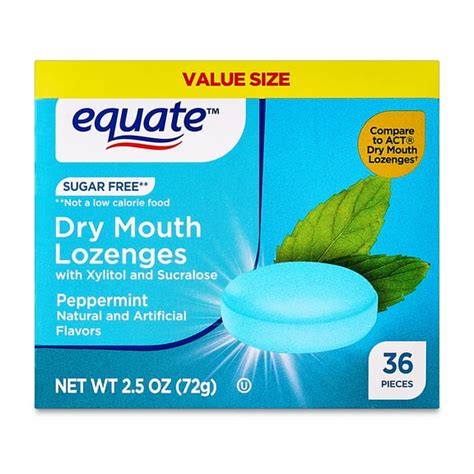 Xylident Dry Mouth Moisturizing Tablets With Xylitol Wintergreen 100