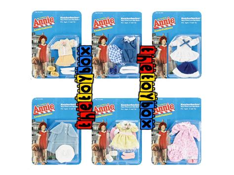 The Toy Box The World Of Annie 6 Inch Dolls Knickerbocker