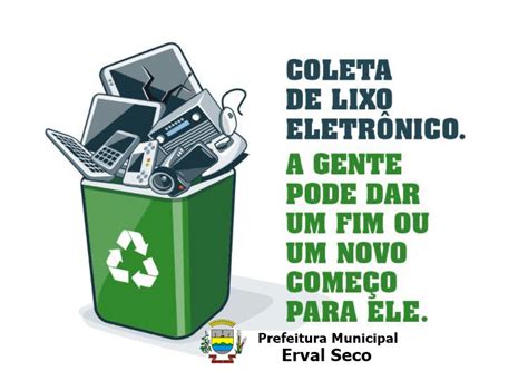 Campanha de Recebimento de Lixo Eletrônico acontece nos dias 28 e 29 de