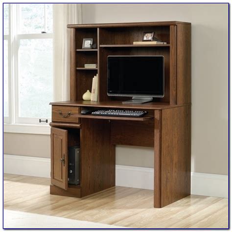 Sauder Cinnamon Cherry Computer Desk Desk Home Design Ideas