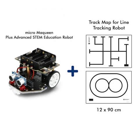Jual Micro Maqueen Plus Advanced Stem Education Robot For Microbit Maqueentrack Kota
